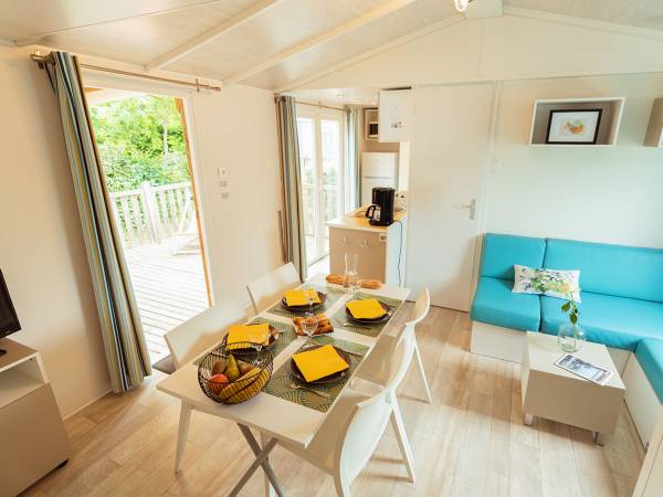 Mobil home 6 personnes 3 chambres 2 fleurs - Parentis en Born