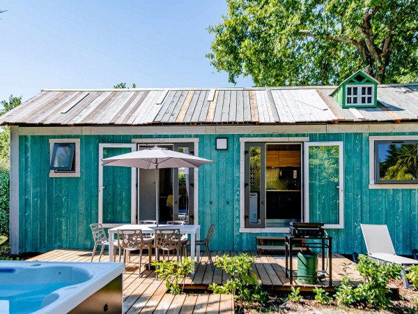 Mobil-home Pêcheur 6 personnes 3 chambres avec spa - Sanguinet