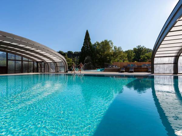 A bathing area for all the family at the camping Douce Provence