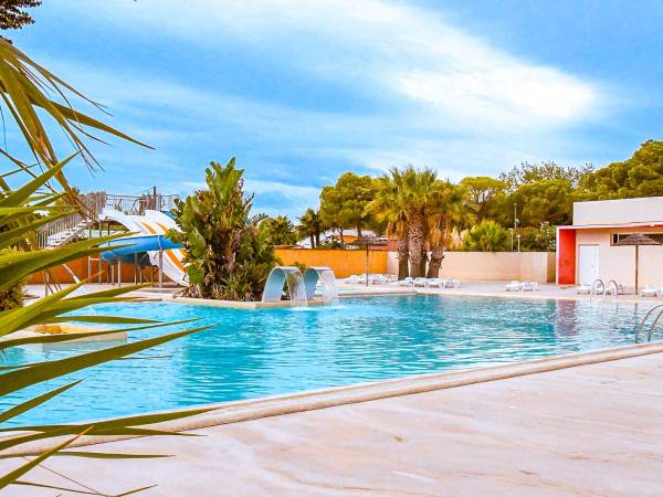 L'Oasis & California : camping Barcarès avec 2 parcs aquatiques