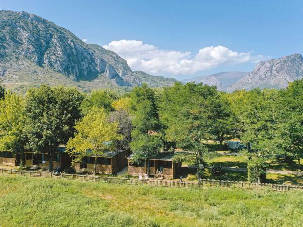 Zwembad en waterpark: het zwemgedeelte op de camping Le Pré Lombard