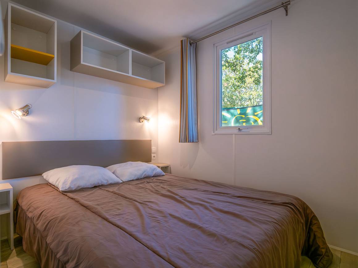 Mobil-home Lavande 4 personnes 2 chambres - Ruoms