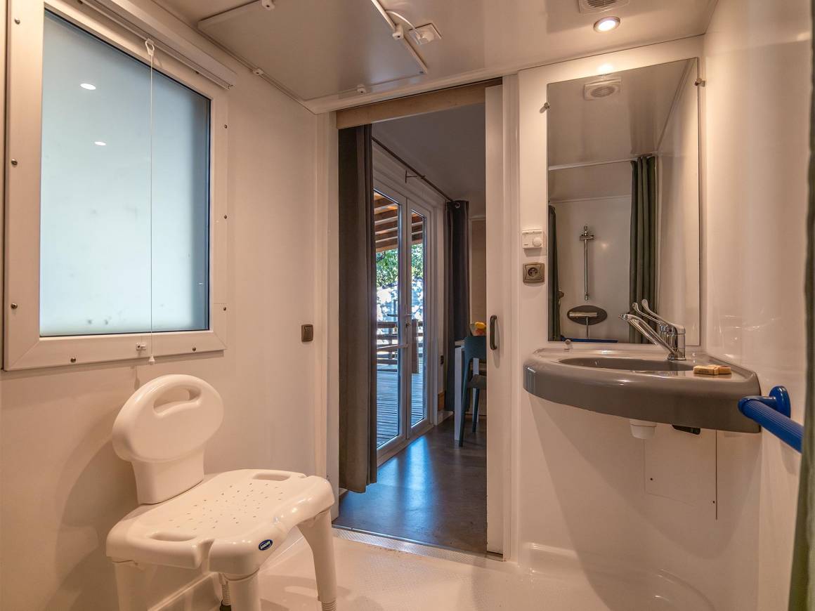 Mobil-home Thym 4/6 personnes 2 chambres PMR - Ruoms