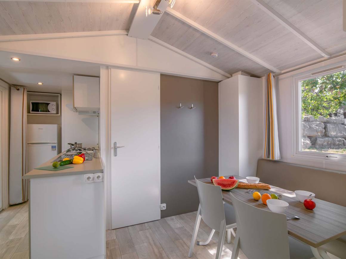 Mobil-home Thym 4/6 personnes 2 chambres - Ruoms