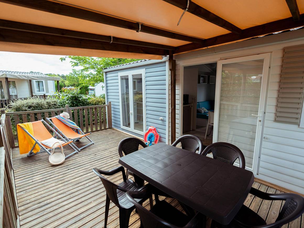 Mobil home 6 personnes 3 chambres 2 fleurs - Parentis en Born