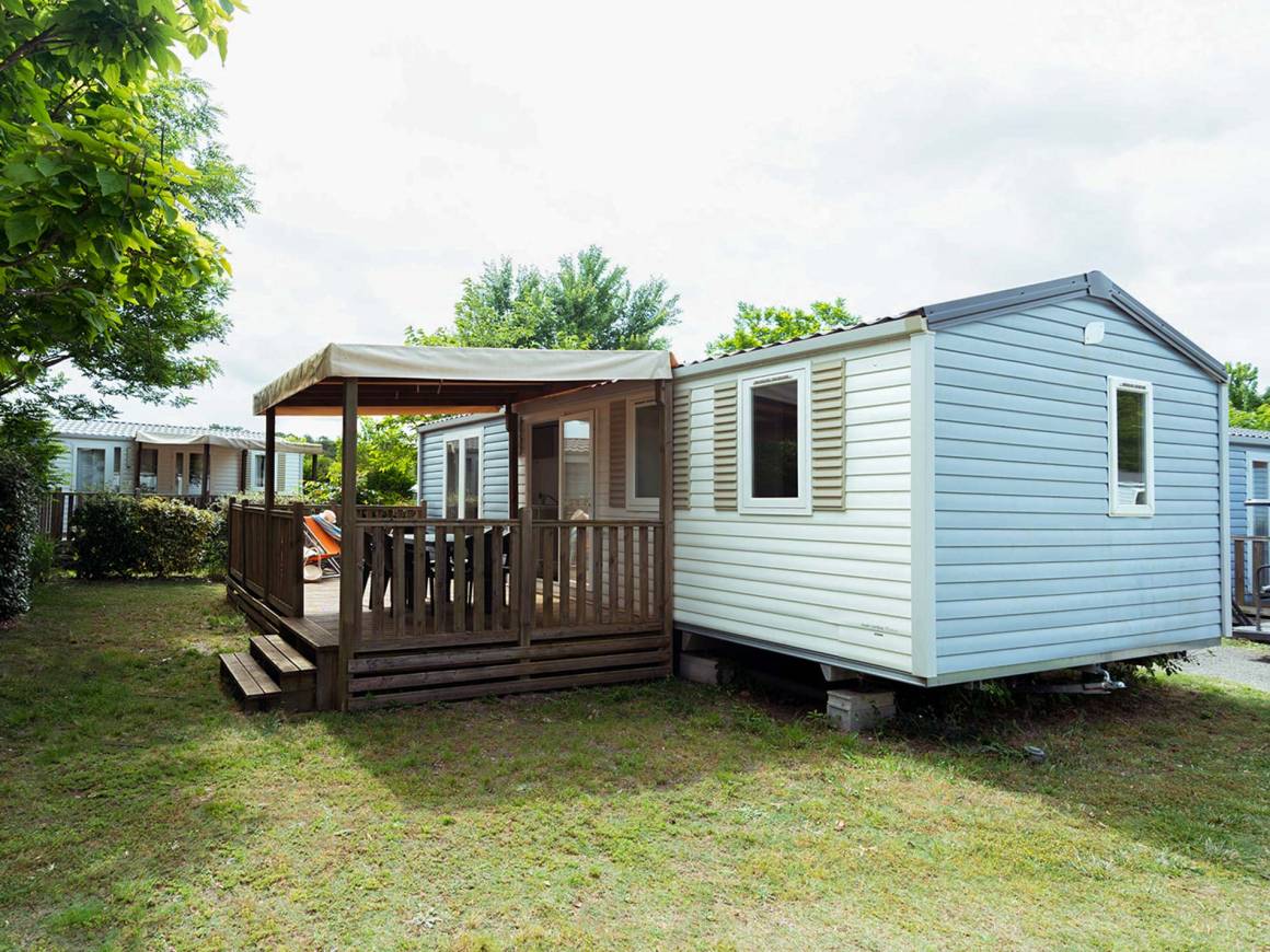Mobil home 6 personnes 3 chambres 2 fleurs - Parentis en Born