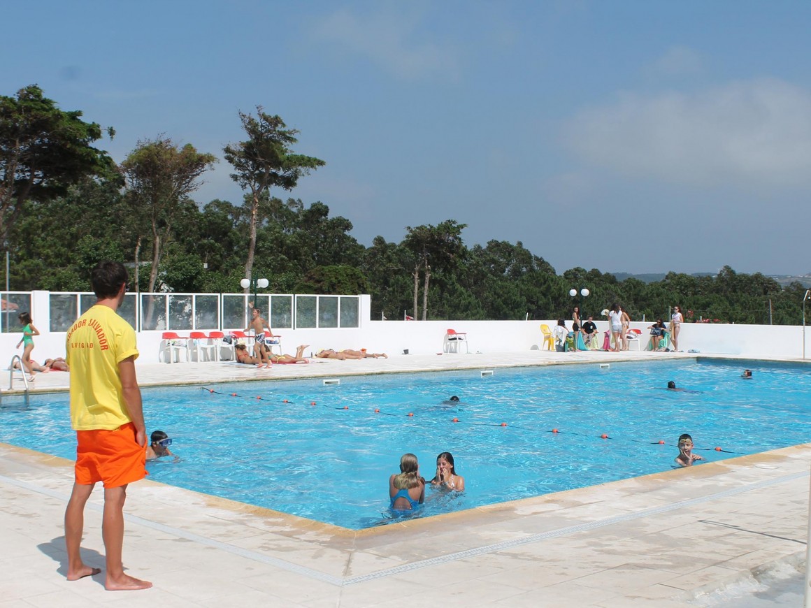 An aquatic area for all the family at the Yelloh! Village Colina do Sol