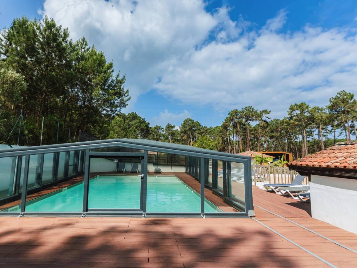 Discover the water park and swimming pool at Eurosol campsite in the Landes
