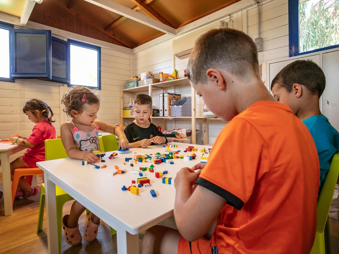 Kids' clubs at the Yelloh! Village Gavina