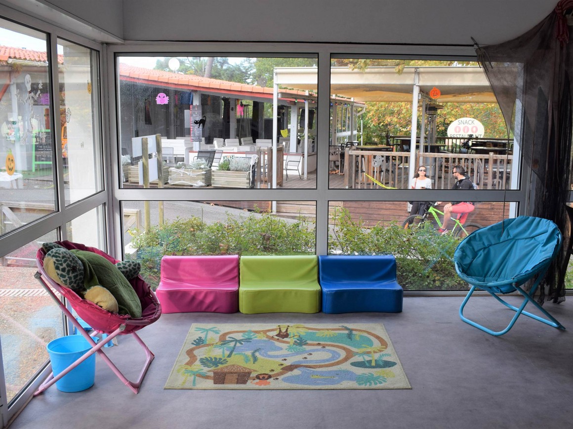 Club bambini e adolescenti al campeggio Ilbarritz