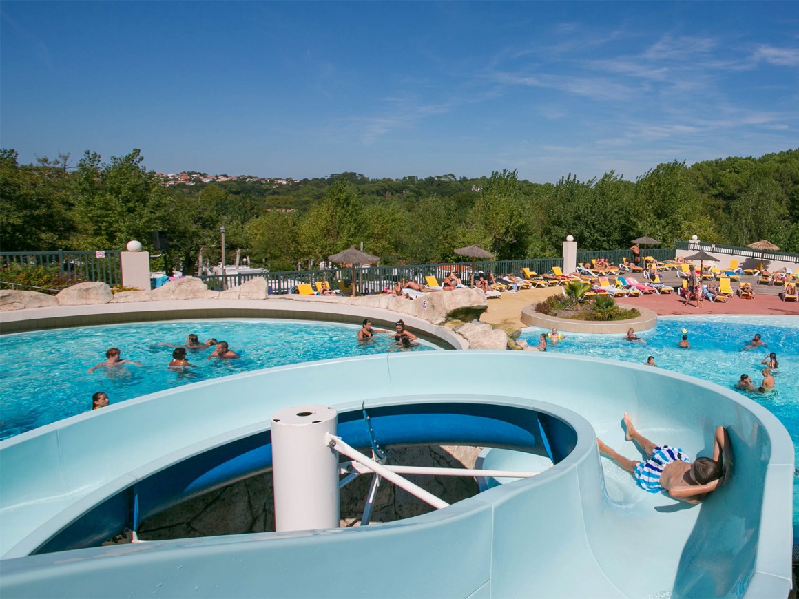 Ilbarritz: camping with bathing area