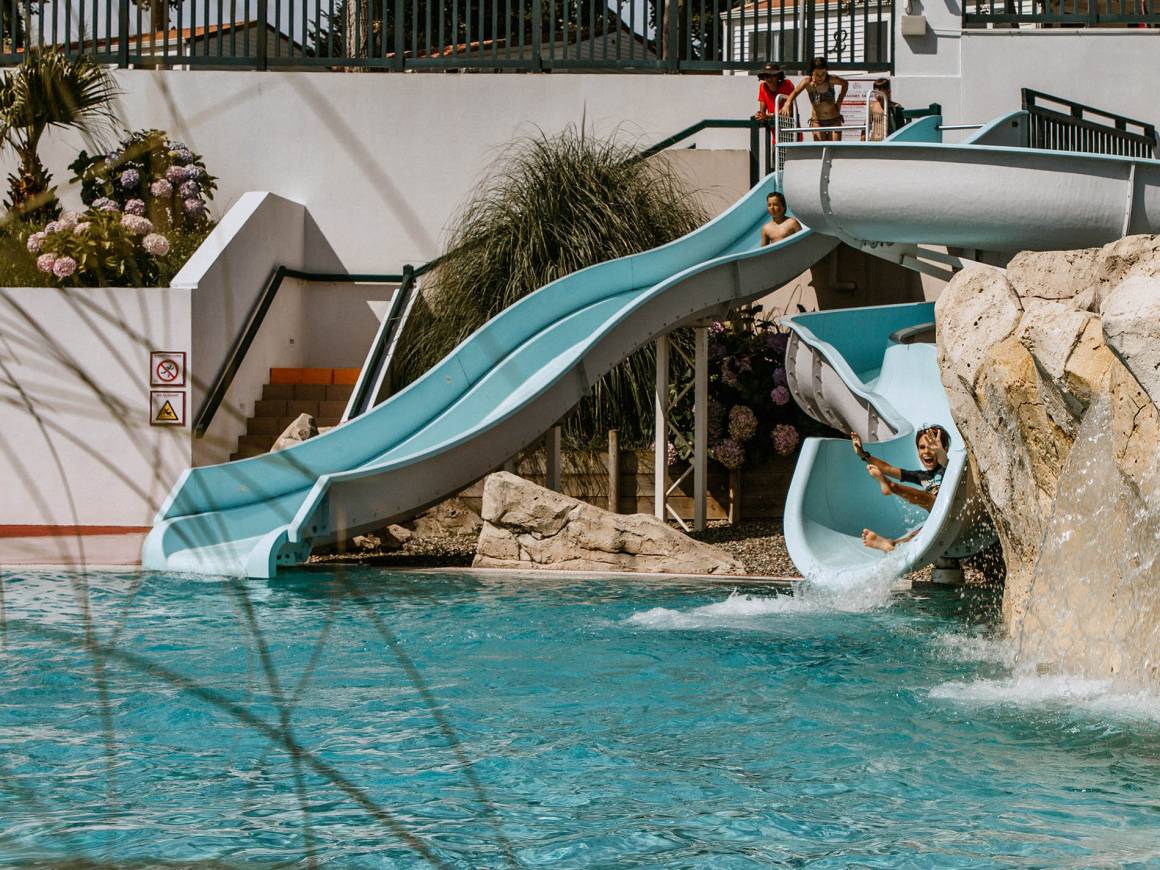 Ilbarritz: camping with bathing area