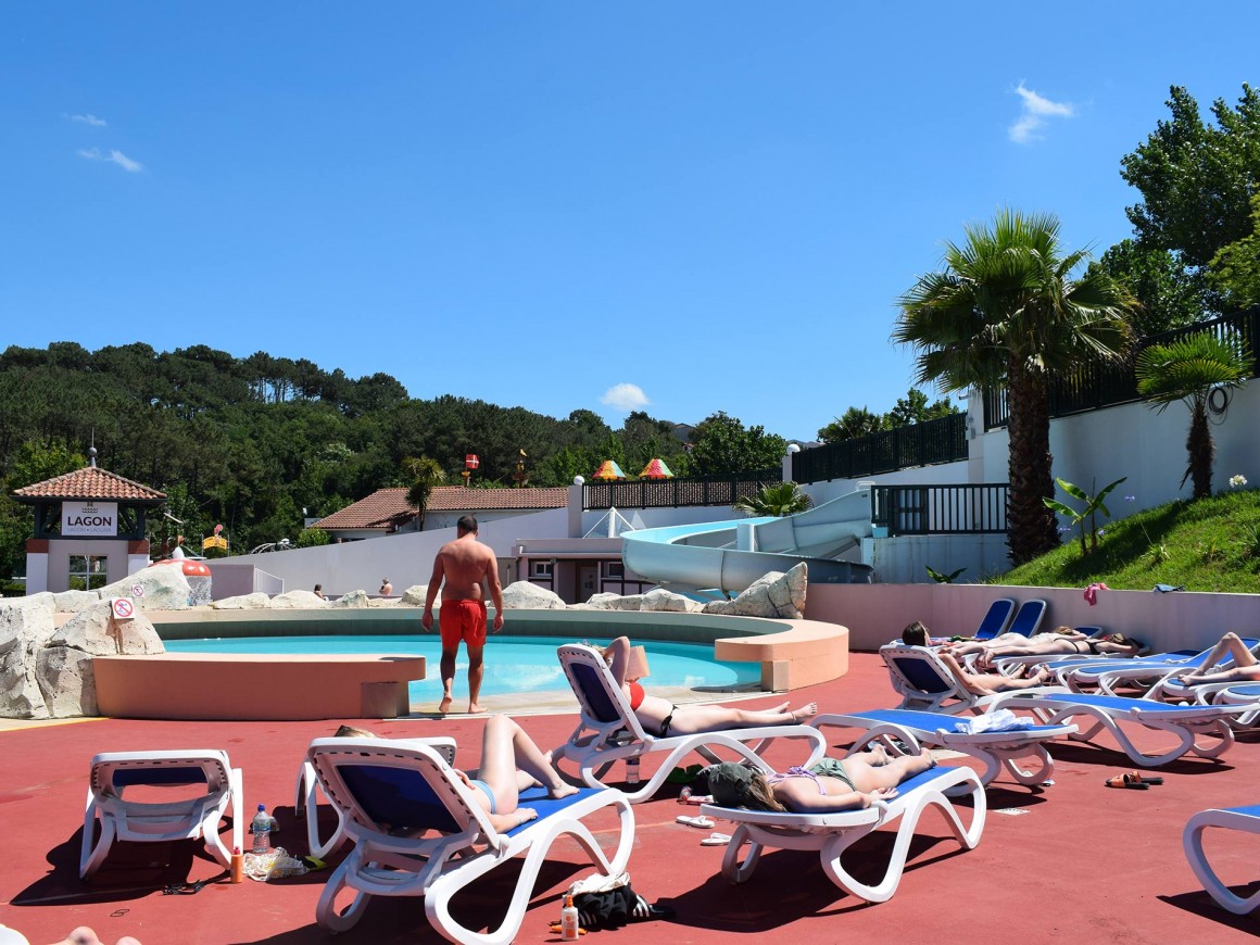 Ilbarritz: camping with bathing area