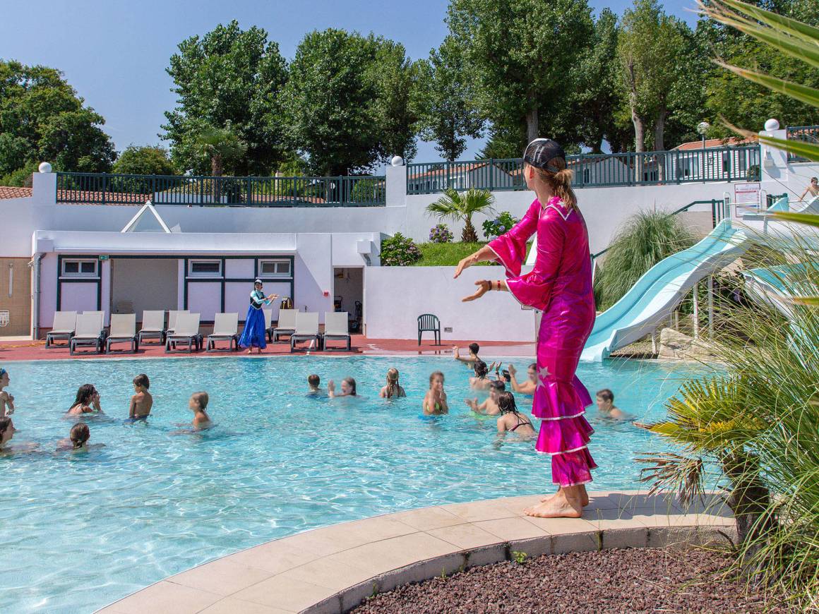 Ilbarritz: camping with bathing area