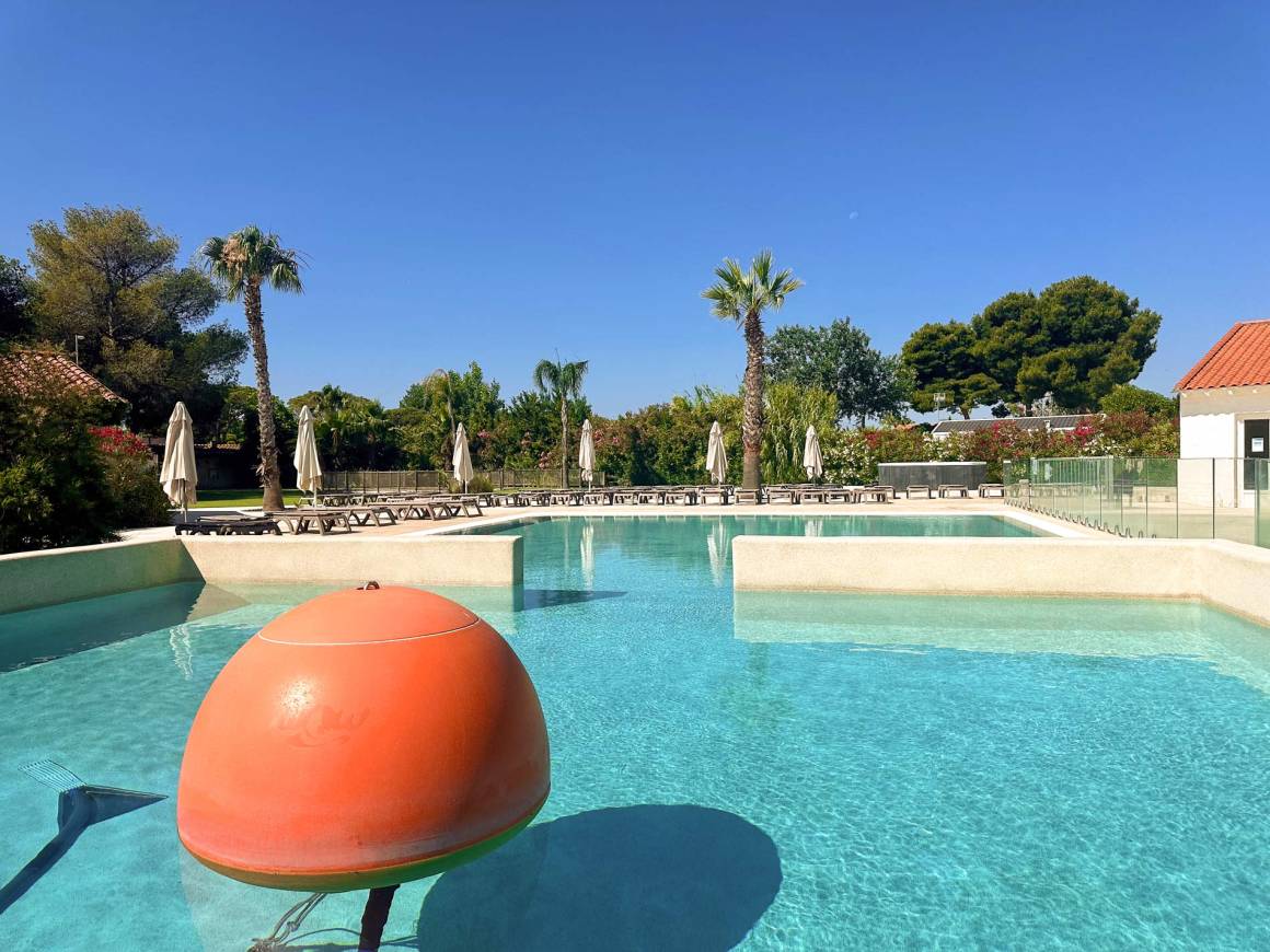 L'Oasis & California : camping Barcarès avec 2 parcs aquatiques