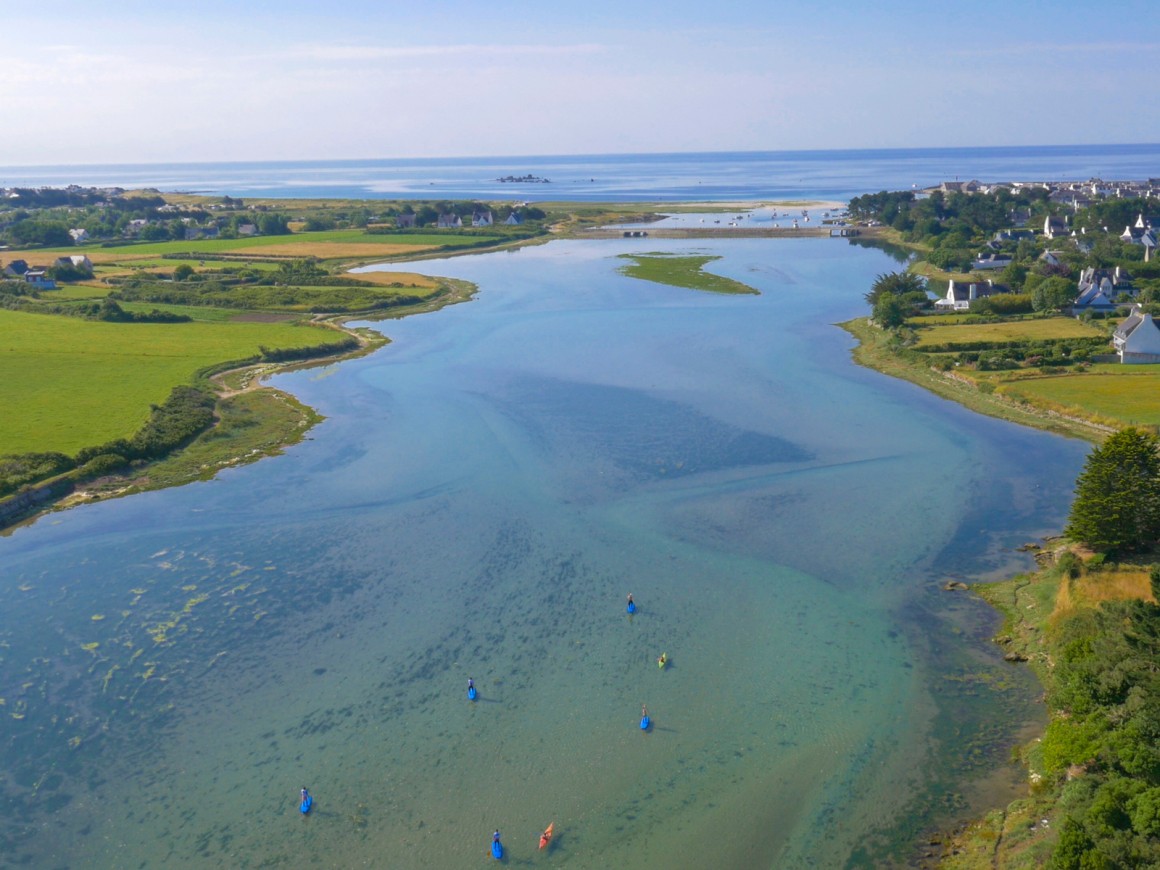 L'Océan Breton: camping with bathing area