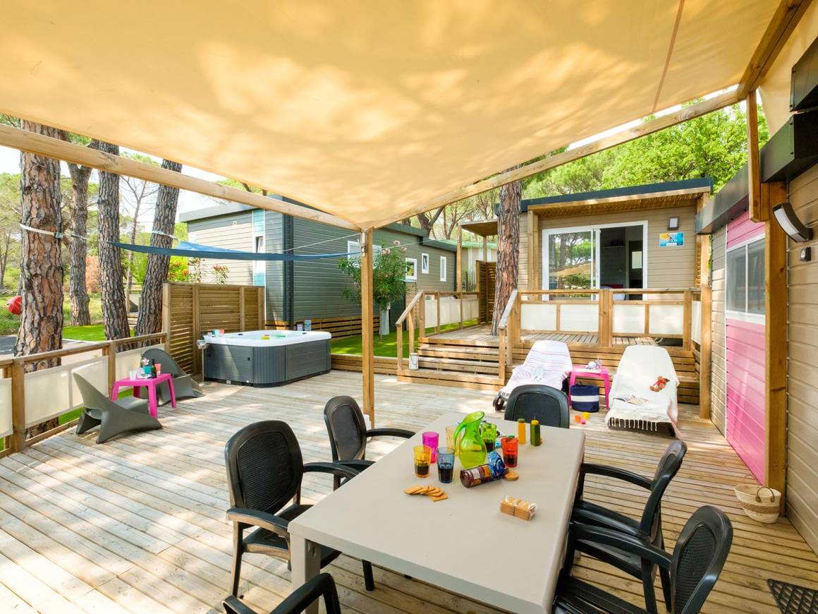 Mobil home Samoa Suite 6 personen 3 kamers met airconditioning Premium ...