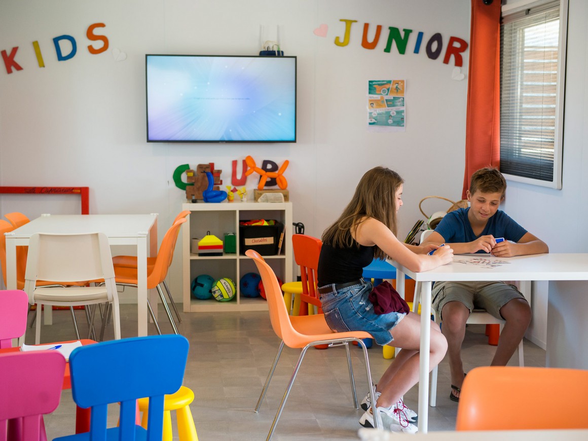 Kinderclubs in het Yelloh! Village La Capricieuse