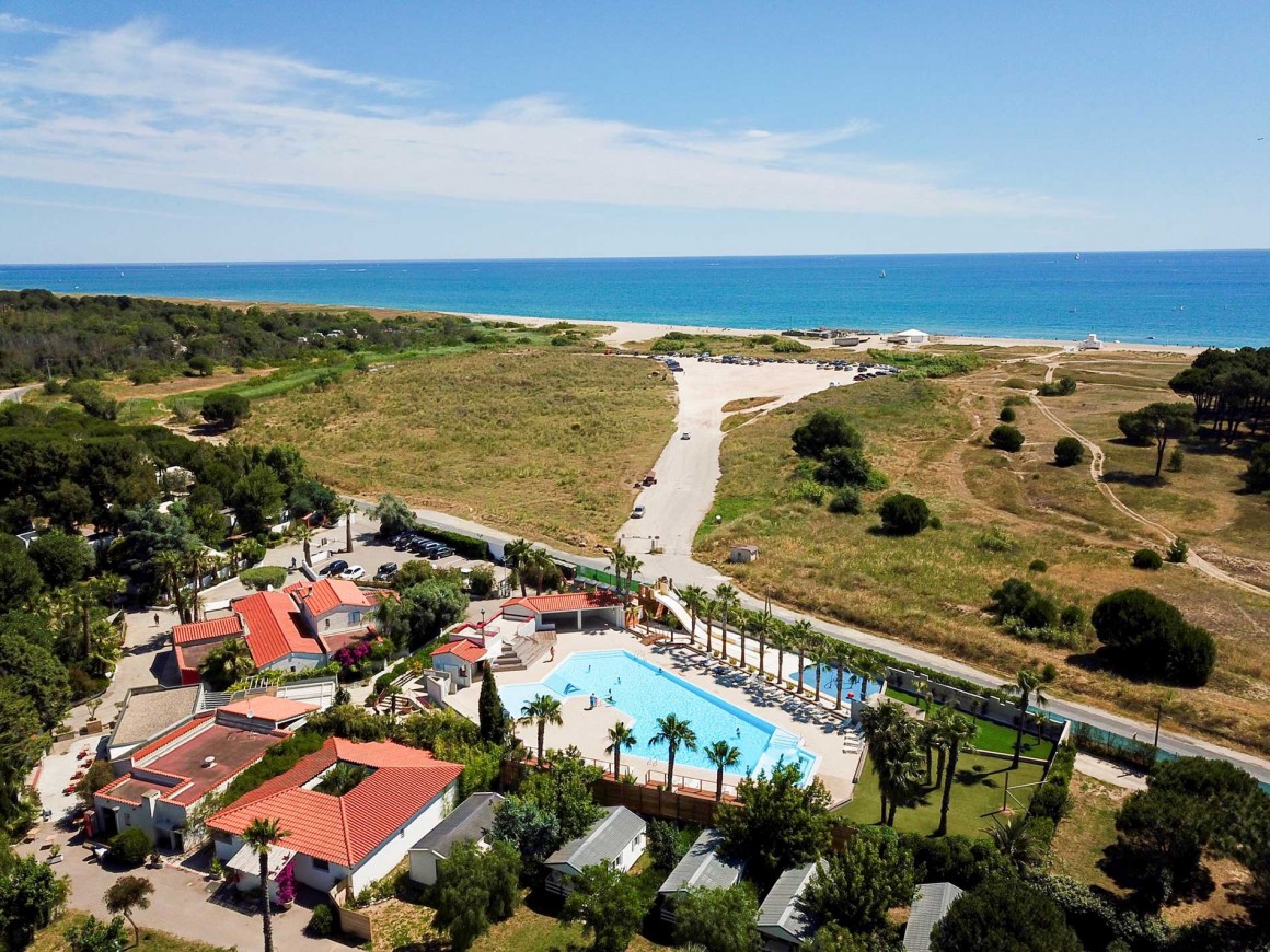 Discover the swimming pool at the camping La Marende in Argelès sur Mer