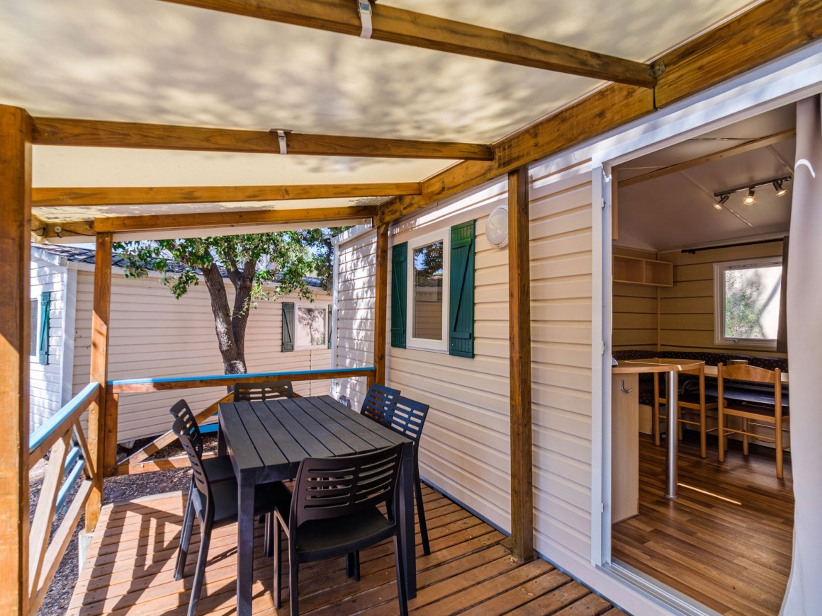 Mobilhome/Cottage Riviera 4/6 people 2 bedrooms 1 bathroom air ...