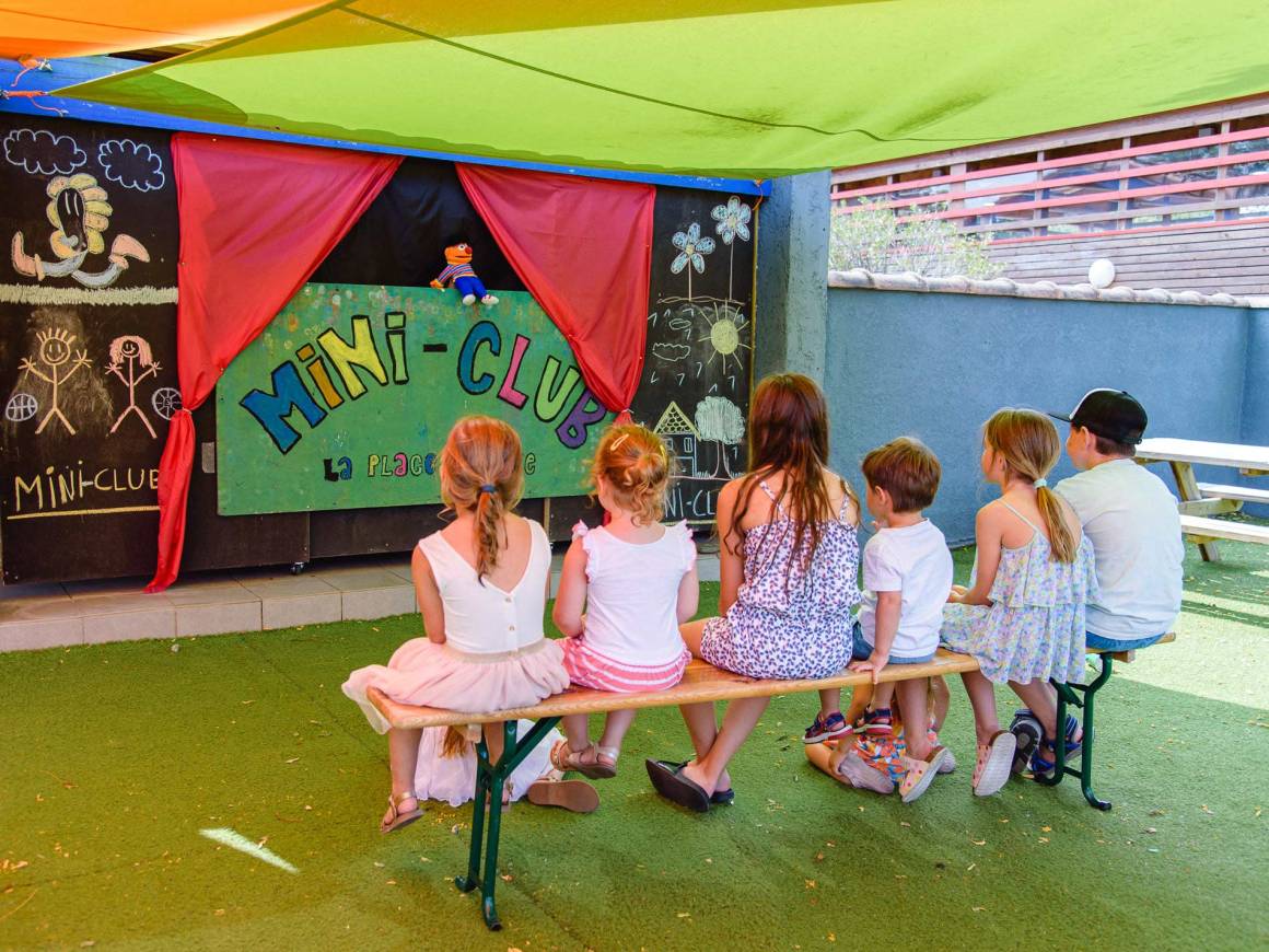 Clubes infantiles en el Yelloh! Village La Plage Fleurie