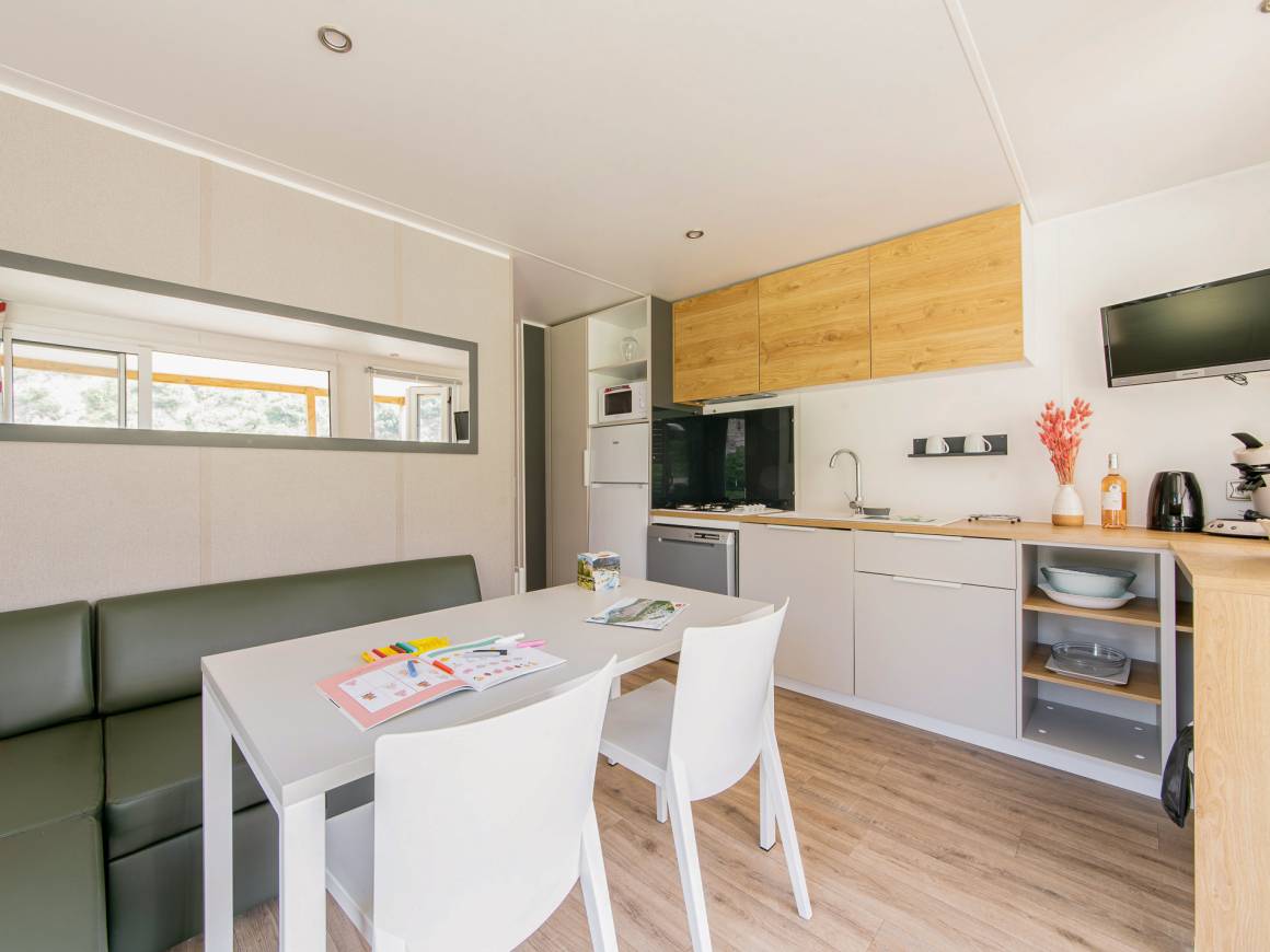 Mobil home Livia 4 personnes 2 chambres climatisé(e) Premium - Vallon ...