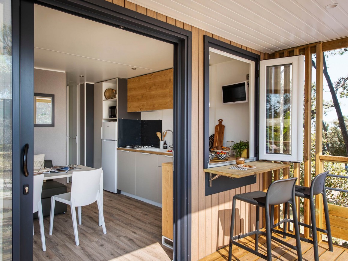 Mobilhome/Cottage Livia 4 personnes 2 chambres 1 salle de bain ...