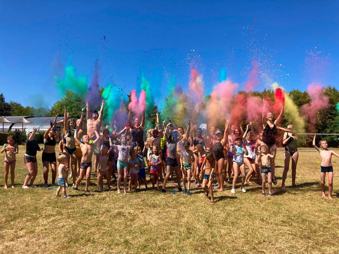 Kinderclubs en infrastructuur voor hun geluk op camping La Roche Posay