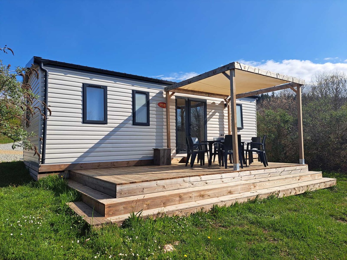 Mobilhome/Cottage 6 personnes 3 chambres 1 salle de bain climatisé(e) 4 ...