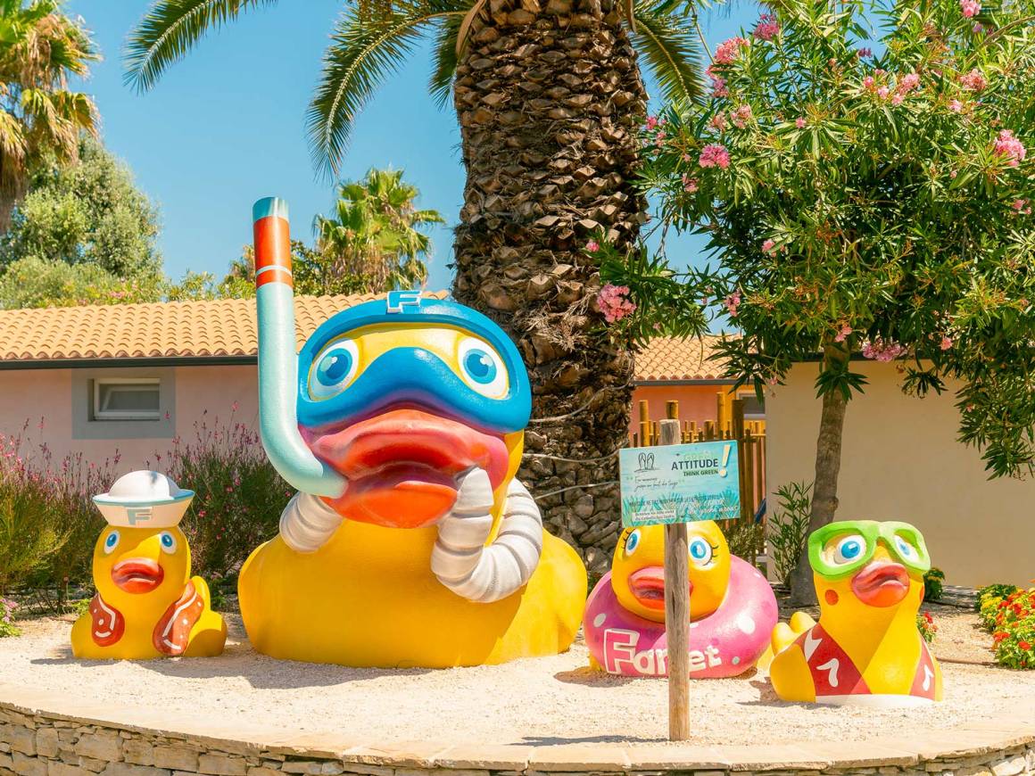 Camping Le Club Farret nos emplacements, Vias Plage