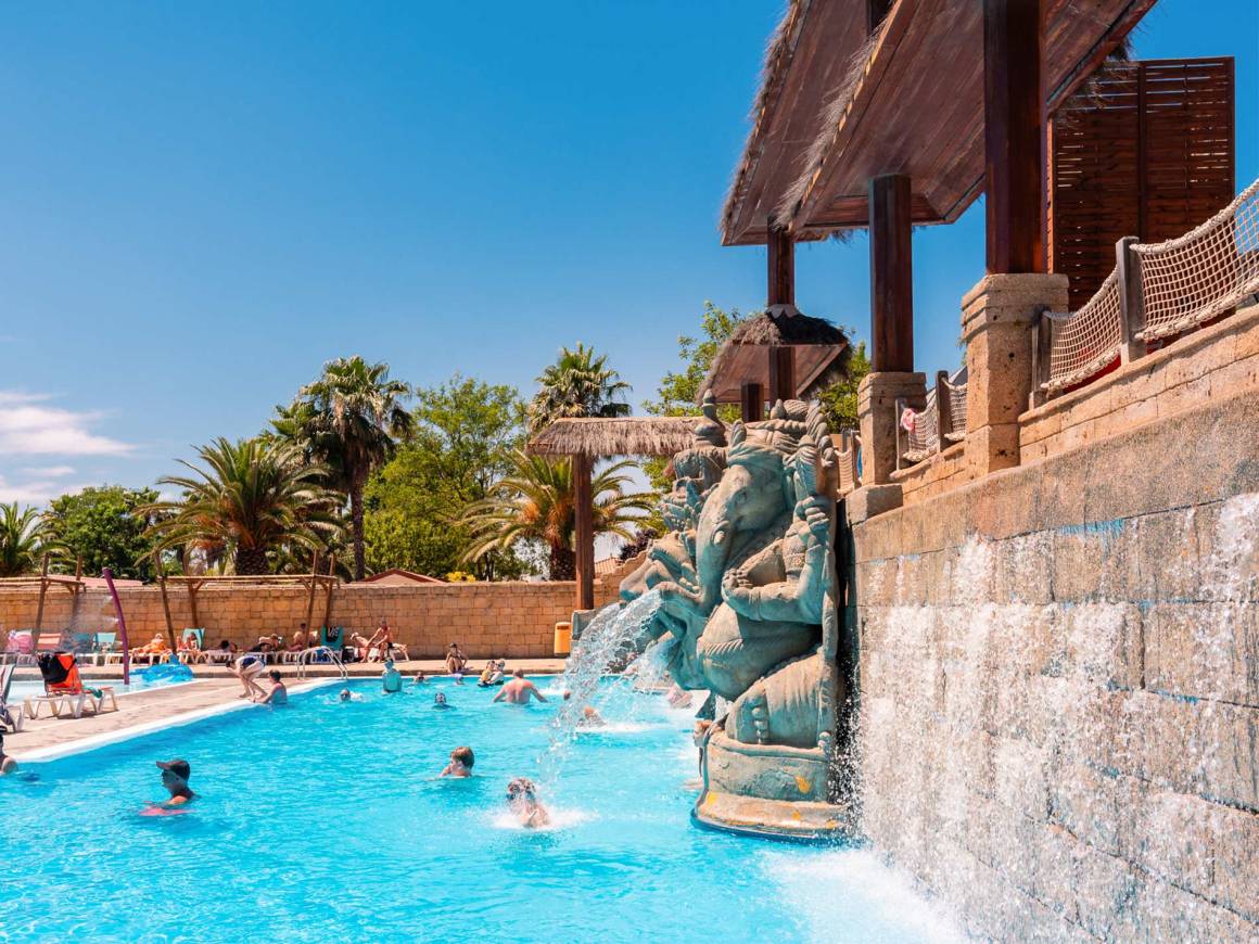 Le Club Farret: camping con zona de baño