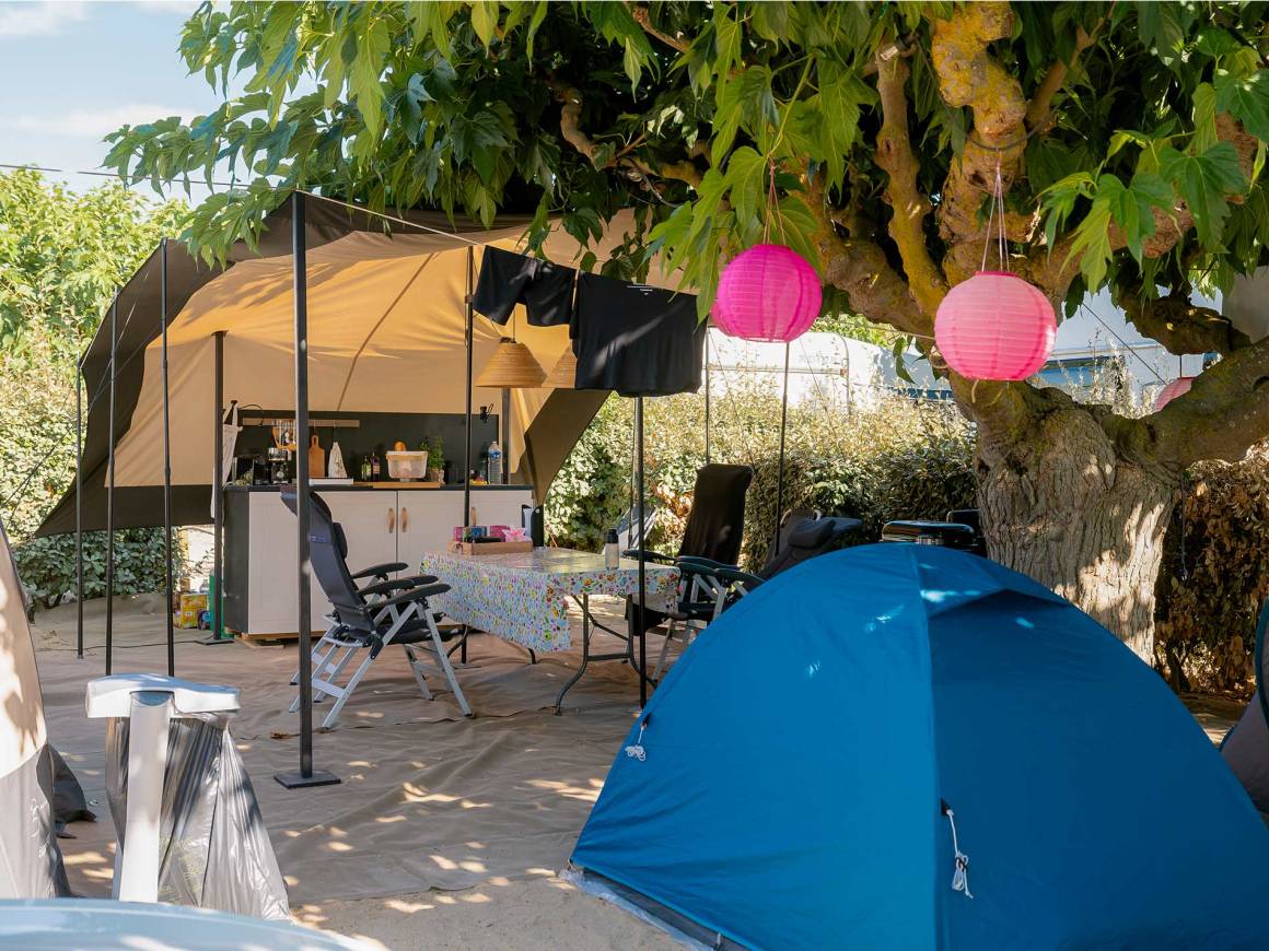 Camping pitches 2 flowers Beach Farret - Vias Plage