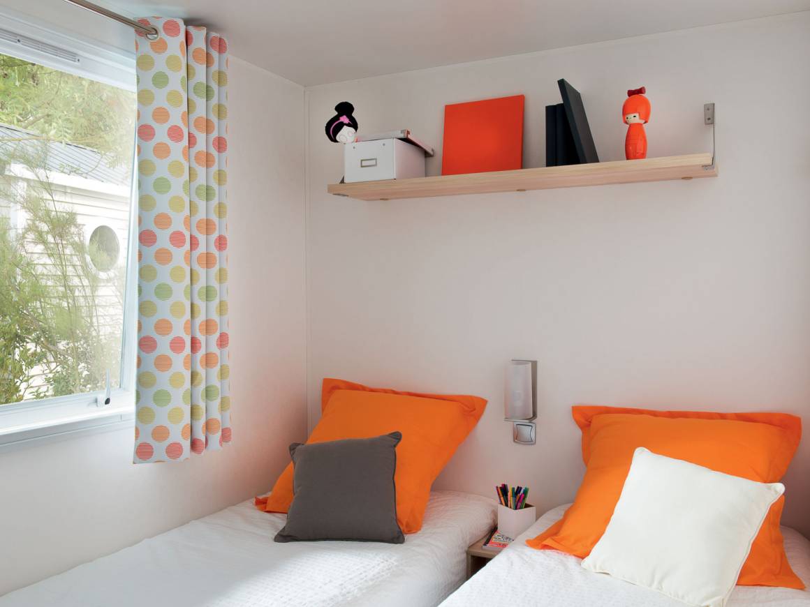 Mobil home Uma Beach 6 personnes 3 chambres climatisé(e) 3 fleurs ...