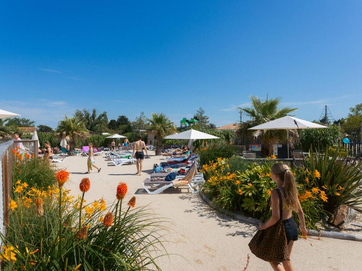 Swimming pool and water park for the whole family at Yelloh! Village Le ...