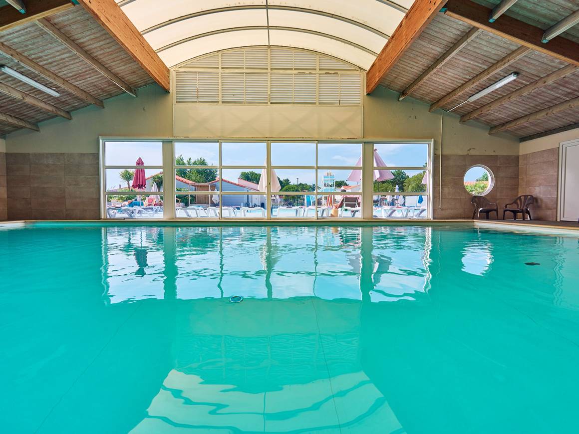 An aquatic area for all the family at the Yelloh! Village Le Jard