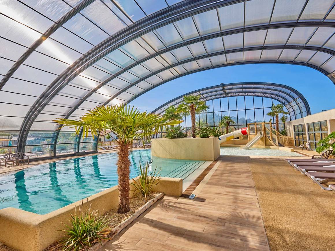 Swimming pool and water park for the whole family at Yelloh! Village Le ...