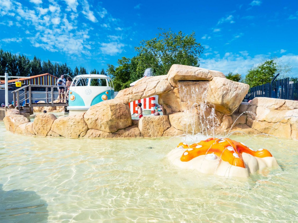 Een aquapark voor de hele familie in het Yelloh! Village Le Jard