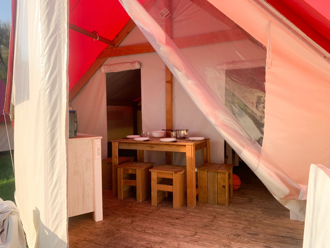 Furnished tent Sahari 5 people 2 bedrooms 2 flowers - La Tranche-sur-Mer