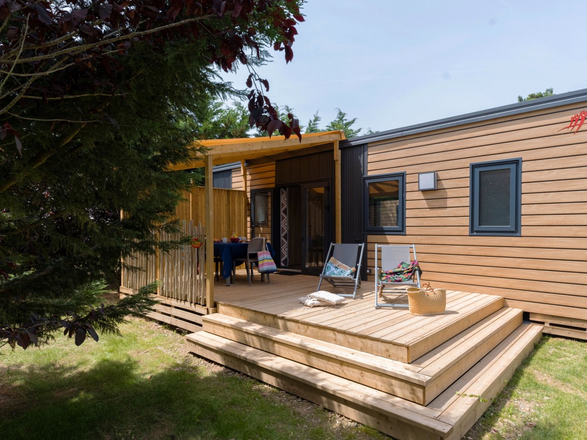 Mobil home Bahia 4 personen 2 kamers 4 bloemen - La Tranche-sur-Mer