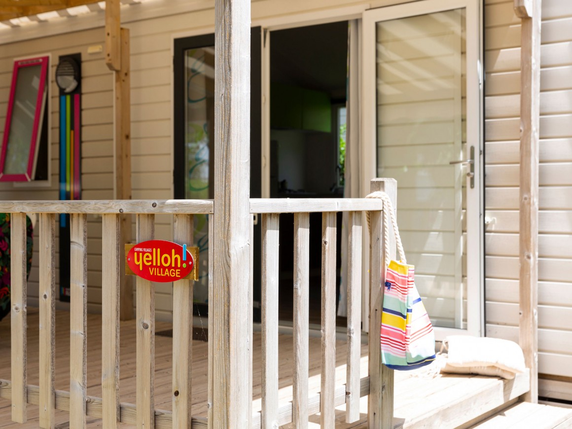 Mobilhome/Cottage Sable 8 people 4 bedrooms 1 bathroom 3 flowers - La ...