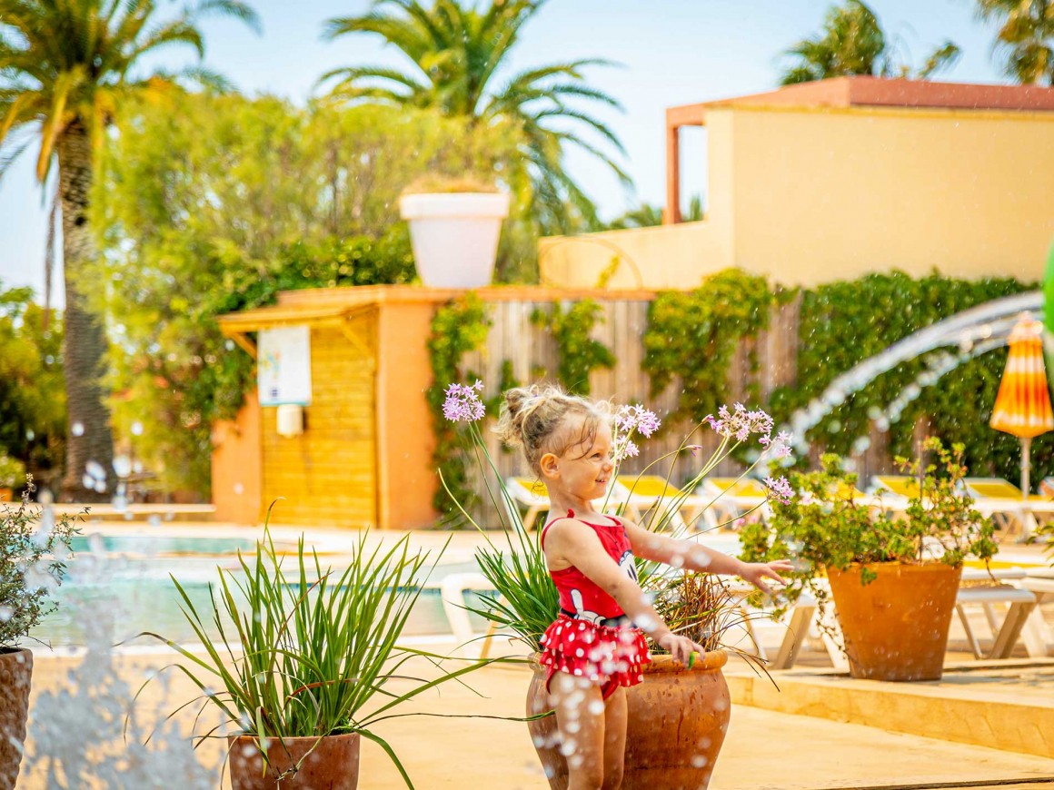 Camping Le Pre Catalan au Barcarès : Espace baignade