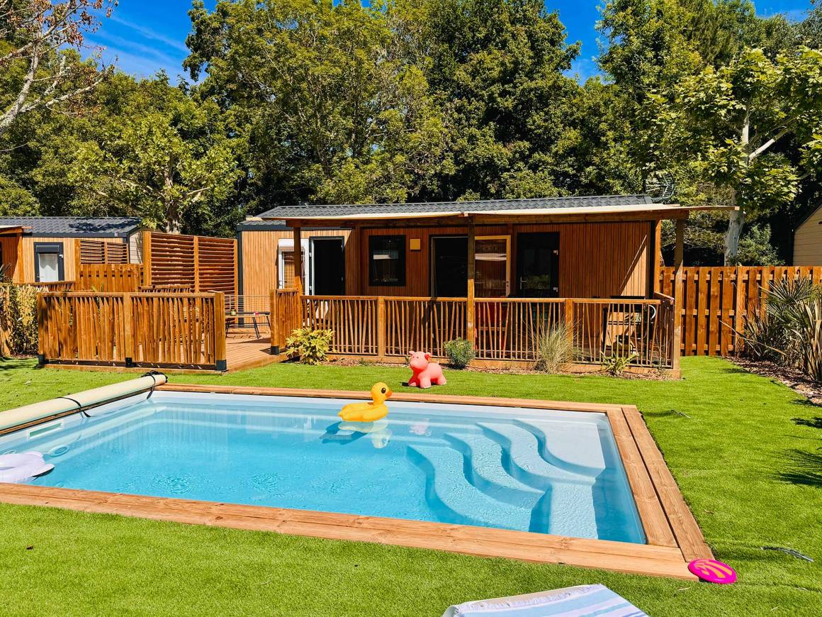 Mobil home Cana 4 personnes 2 chambres climatisé(e) Premium avec ...