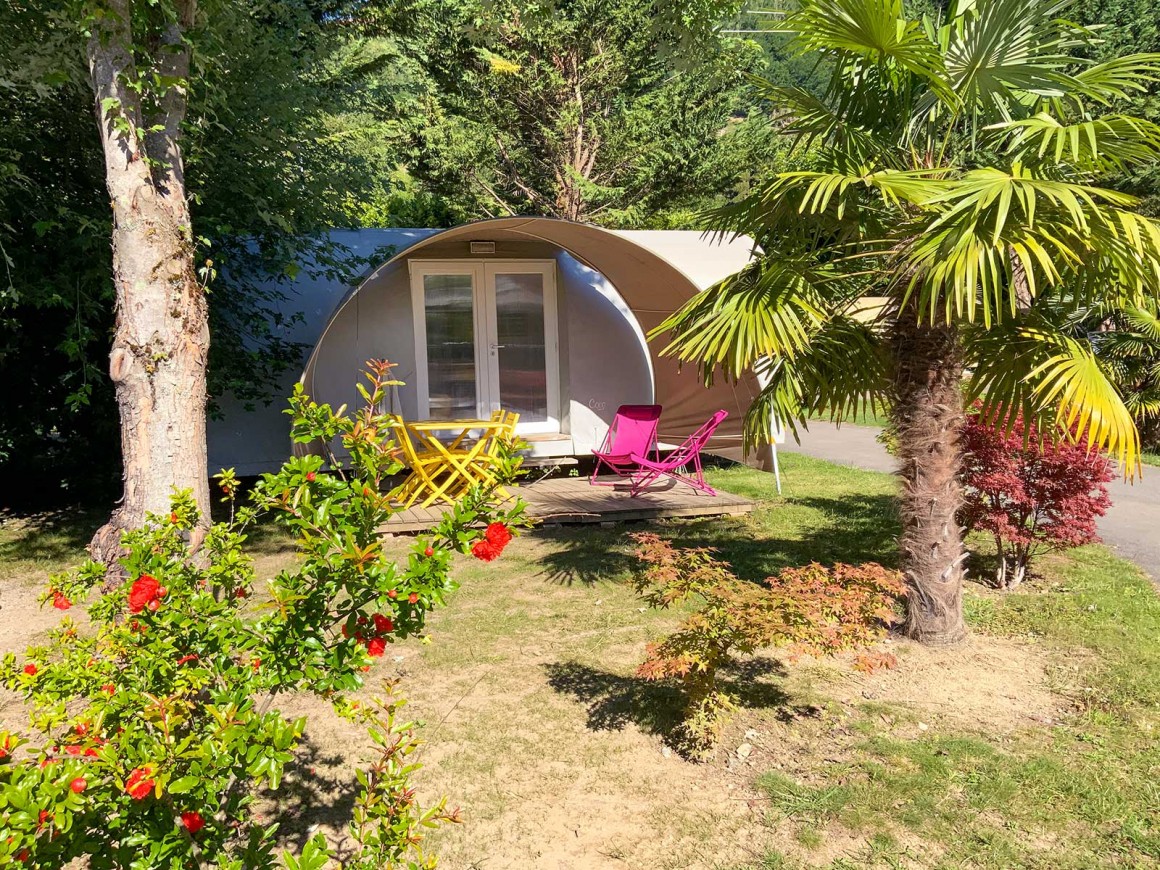 Tente meublée Coco Sweet 2/4 personnes 1 chambre 2 fleurs - Argelès-Gazost