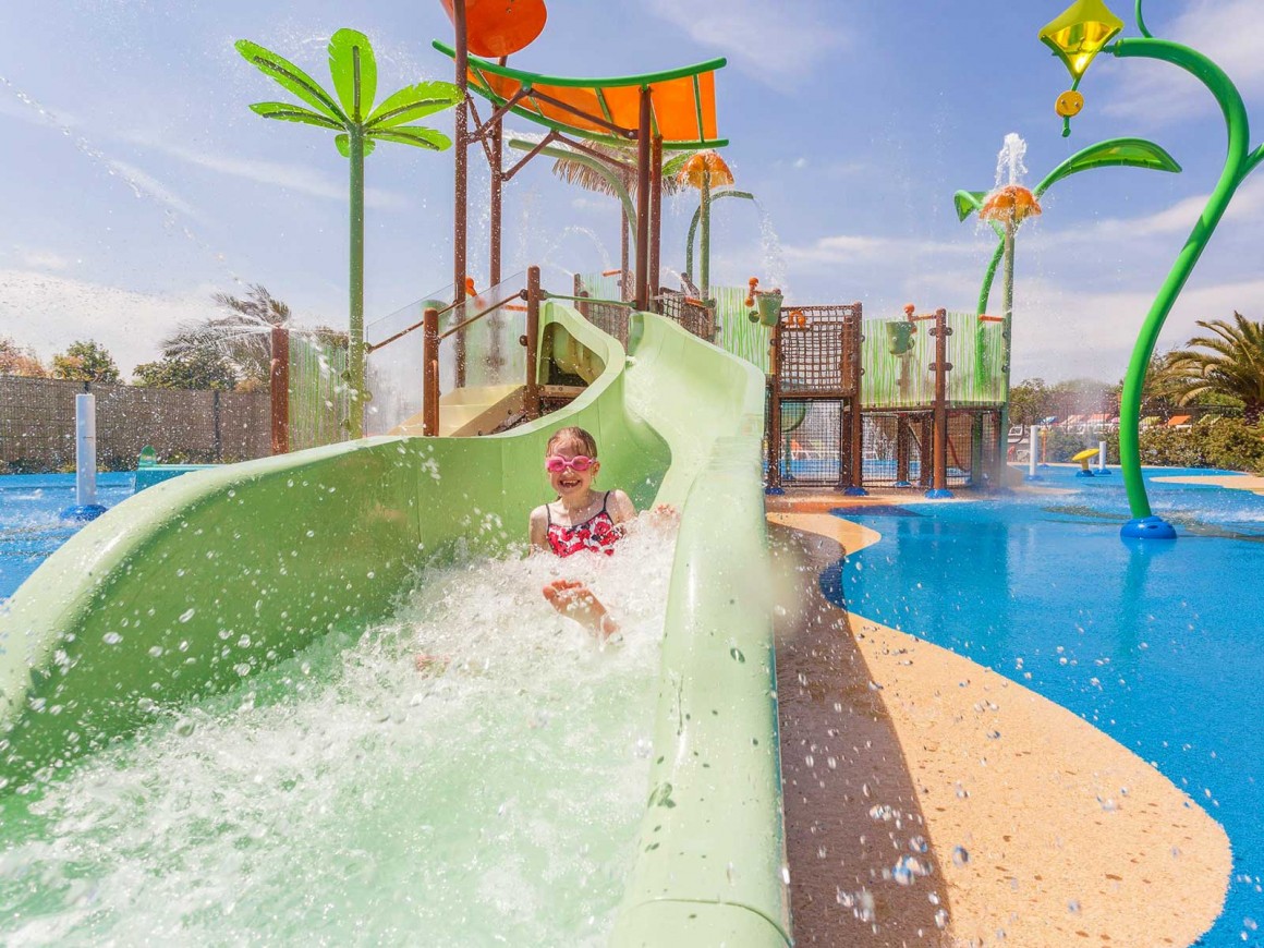 Parco aquatico Les Mouettes, vieni a scoprire lo spazio balneazione.