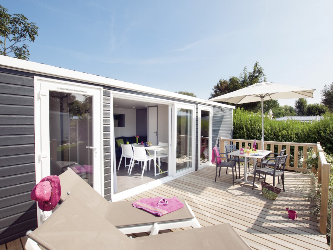 Mobilhome/Cottage 4 personnes 2 chambres 2 salles de bain Premium ...