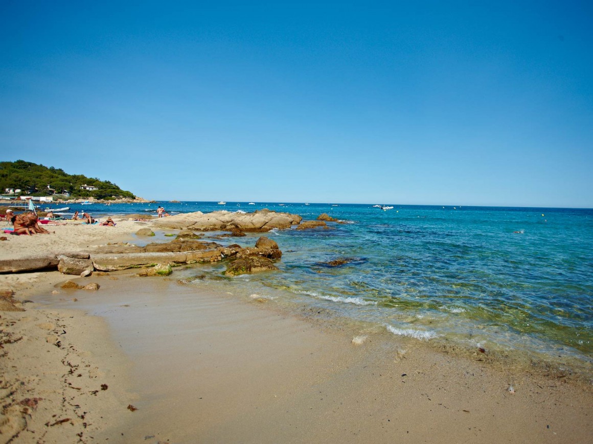 Les Tournels village bathing area