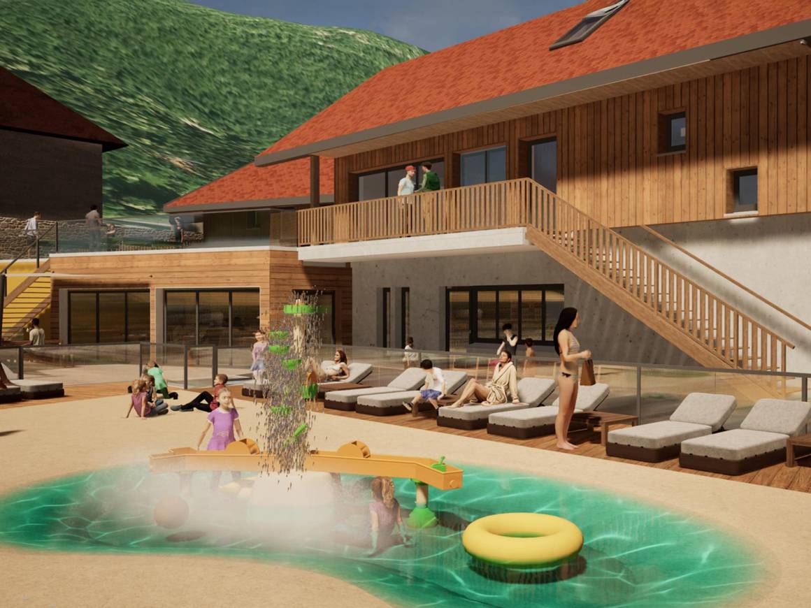 Discover Lo Velâjo campsite's swimming pool in Annecy