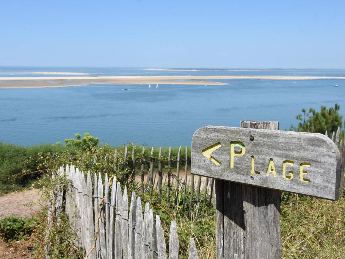 Panorama du Pyla holiday village: Bathing area