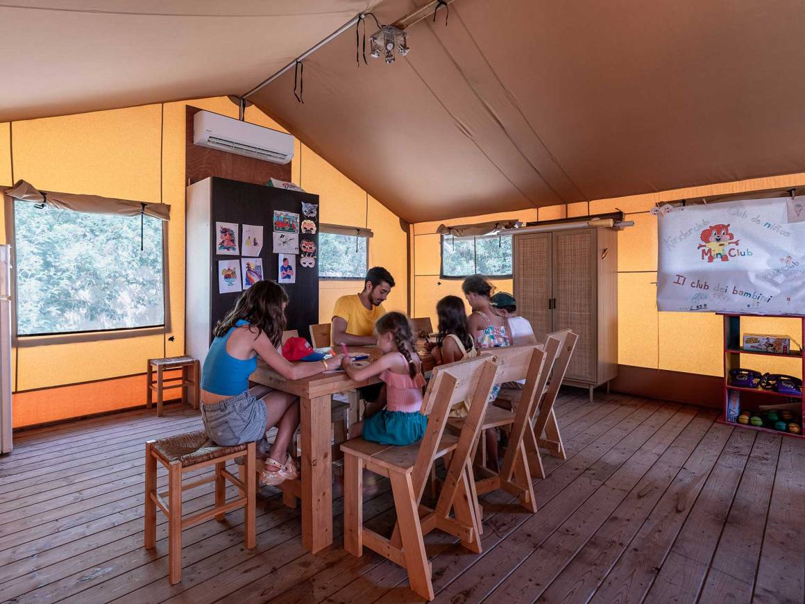 Children’s clubs at Yelloh! Village Perla di Mare