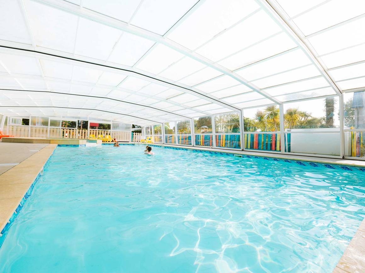 Discover the bathing area at the Portland campsite